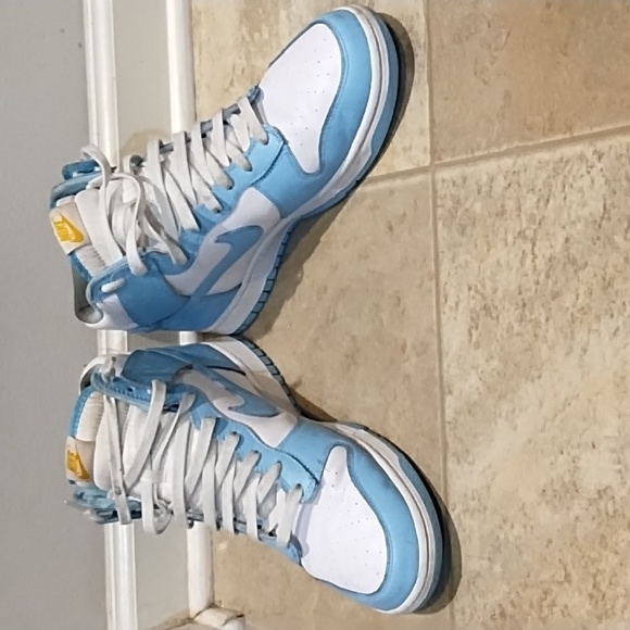 Nike | Shoes | Nike Dunk High Blue Chill | Poshmark